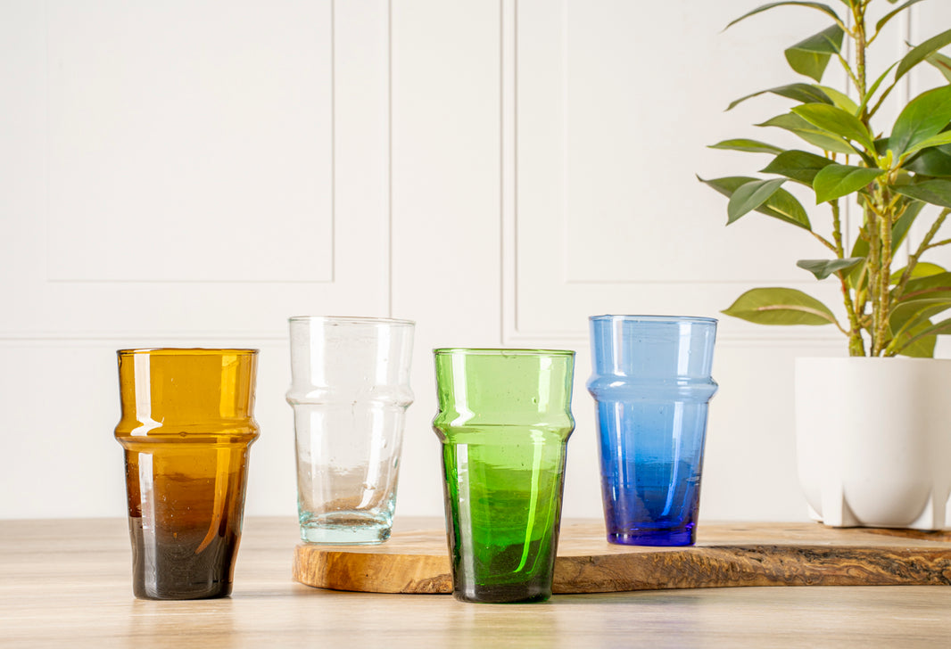 Moroccan Glassware & Drinking Glasses – Verve Culture