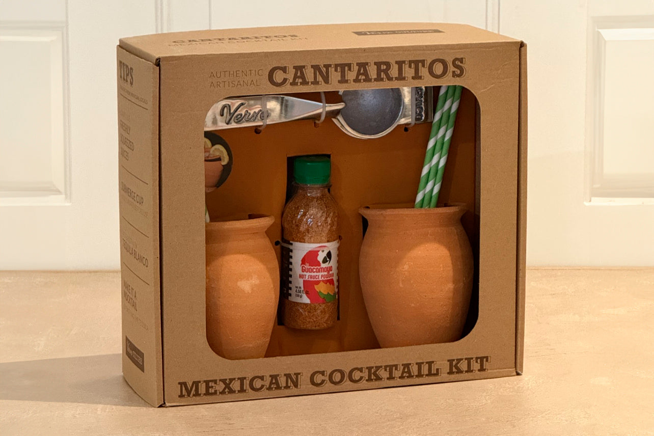 Verve Culture Cantaritos Kit with Cantaritos de barro cups from Mexico