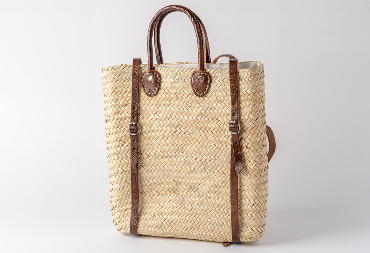 Verve Culture Moroccan Shopping Basket Backpack