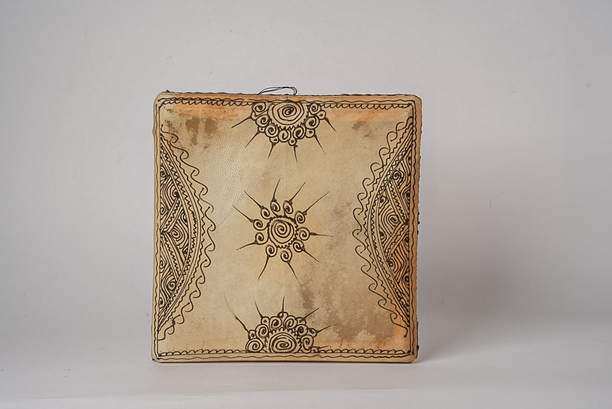 Verve Culture Moroccan Square Daff Drum