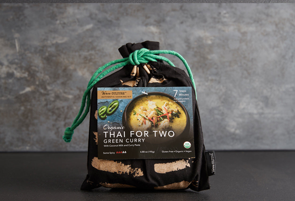 Verve Culture Thai for Two Organic Green Curry Kit –Green Curry Recipe ...