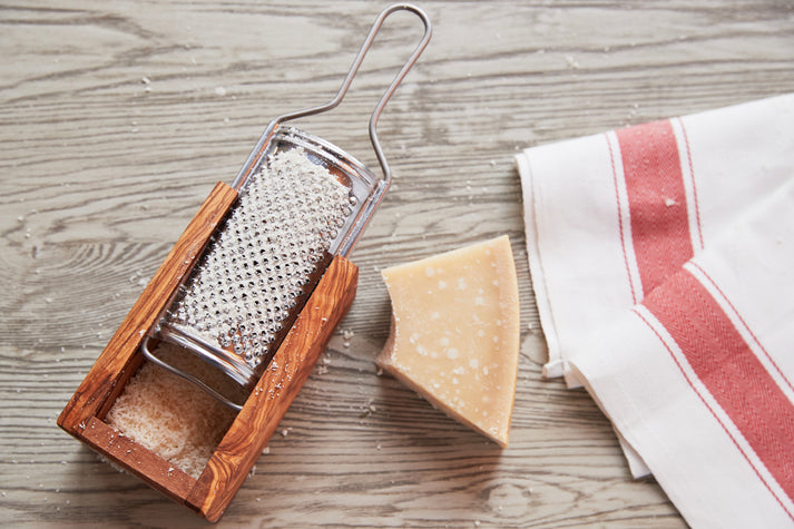 Italian Olivewood Parmesan Cheese Box Grater – Verve Culture